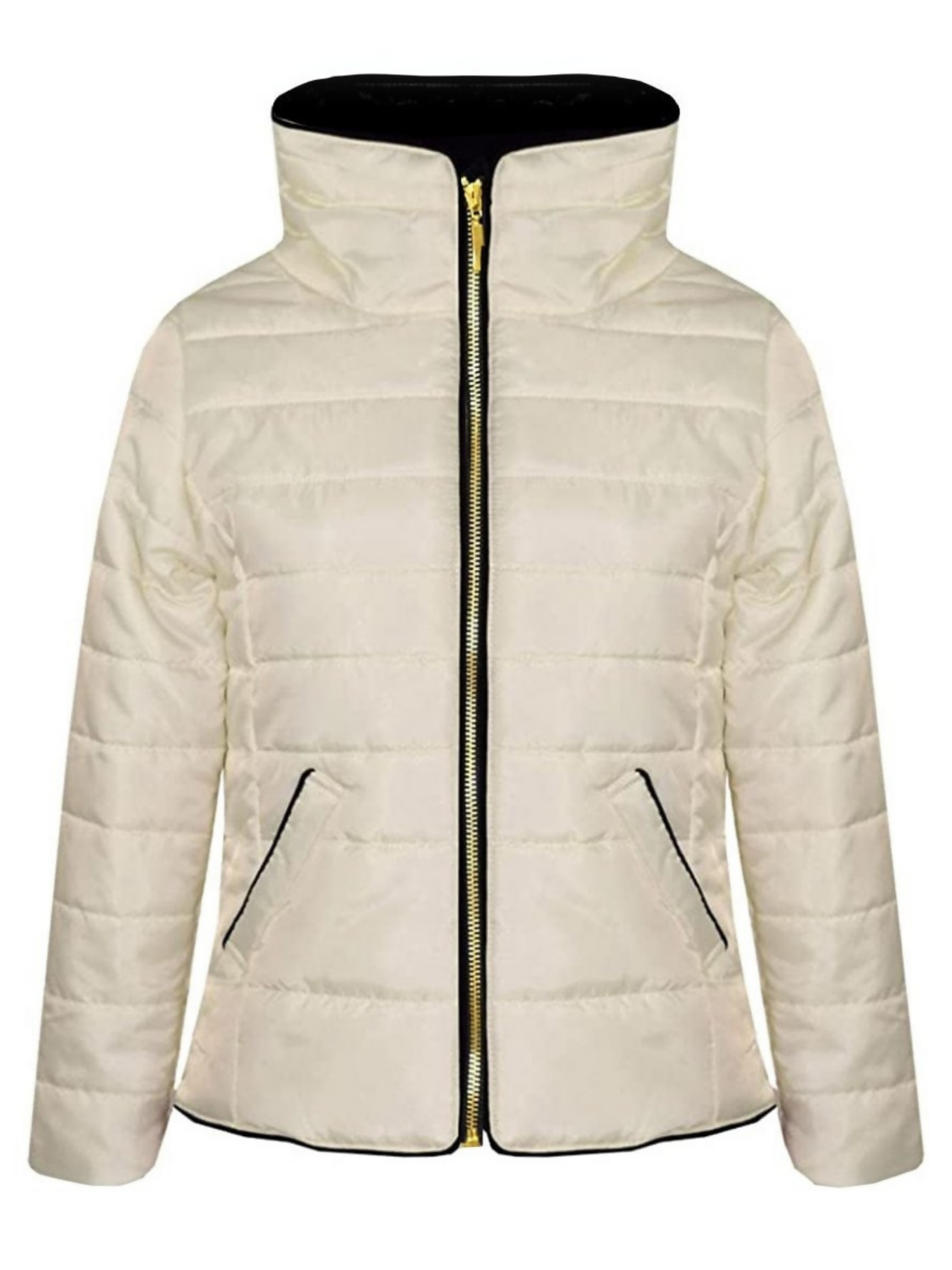 Funky's Plain Puffer Jacket-13073 – Taminzo